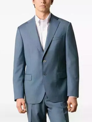 Brooks Brothers Single-breasted Blazer - Blue