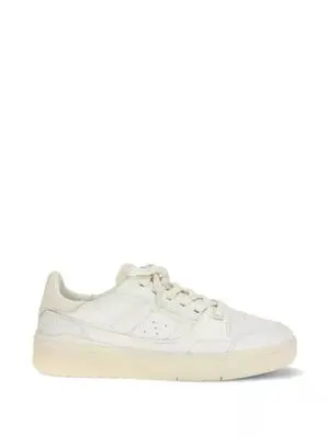 Axel Arigato Clay Crackled Leather Sneakers