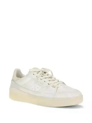 Axel Arigato Clay Crackled Leather Sneakers