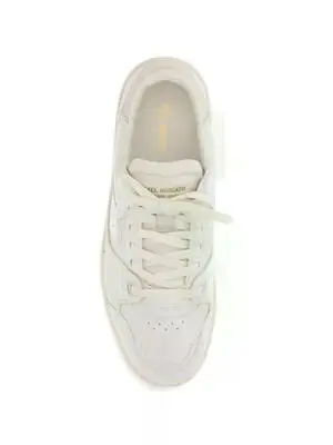 Axel Arigato Clay Crackled Leather Sneakers