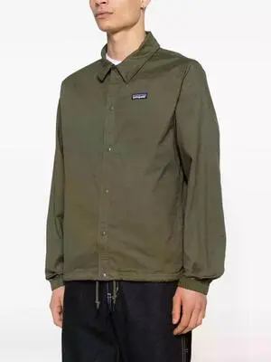 Patagonia Logo-patch Overshirt - Green