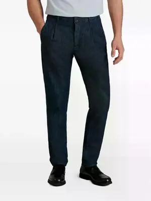 Incotex Pleated Jeans - Blue
