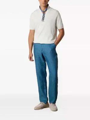 Brooks Brothers Open-collar T-shirt - Green