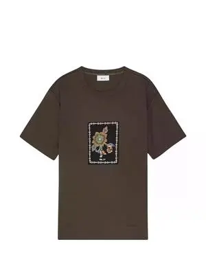 Nn07 Floral-appliqué T-shirt
