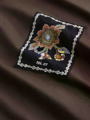 Nn07 Floral-appliqué T-shirt