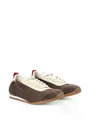 UMA WANG Suede Panelled Trainers