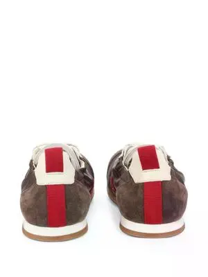 UMA WANG Suede Panelled Trainers