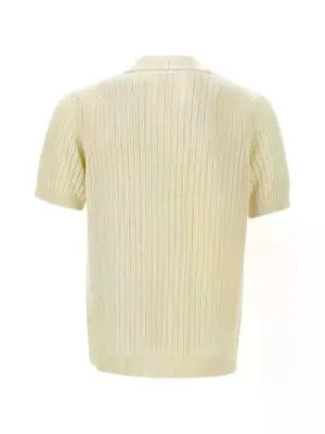 FILIPPO DE LAURENTIIS Textured Knit Shirt - Neutrals