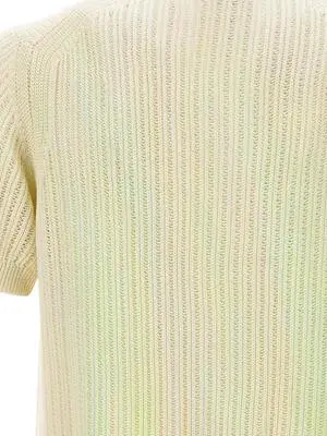 FILIPPO DE LAURENTIIS Textured Knit Shirt - Neutrals