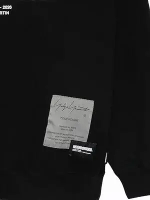 Yohji Yamamoto X Neighborhood Logo-print Sweatshirt - Black