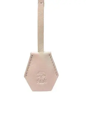 Brunello Cucinelli Logo-embossed Keyring - Neutrals
