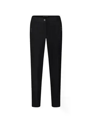 BETTY BARCLAY Zip Pocket Trousers - Black
