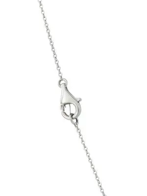 LB EXCLUSIVE 18k White Gold Diamond Heart Pendant Necklace