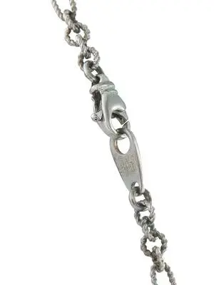 LB EXCLUSIVE 14k White Gold Diamond Pearl Necklace