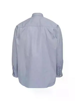 Comme Des Garçons Patchwork Shirt - Blue