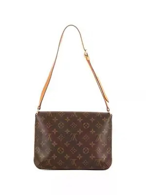 LOUIS VUITTON Musette Tango Shoulder Bag - Brown
