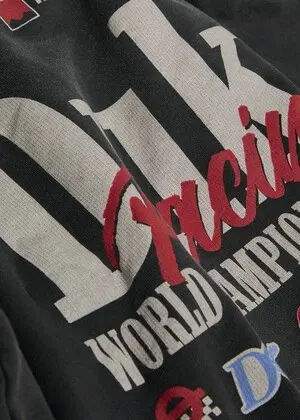 DUKE + DEXTER World Championship Printed Cotton Sweatshirt - Black