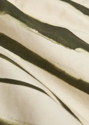 Max Mara Striped Cotton Shorts