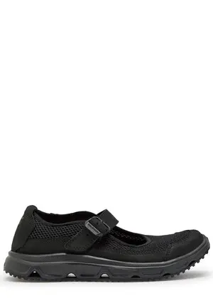 SALOMON Rx Marie-jeanne Mesh And Nubuck Sneakers - Black