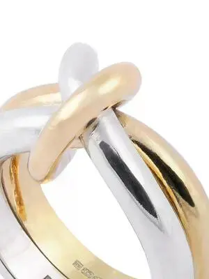 NORMA JEWELLERY Hydra Knot Detail Ring - Silver