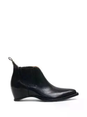 MAISON MARGIELA Maison Margiela Pointed Toe Chelsea Boots Black