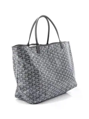 Goyard Saint Louis Coated Canvas Gm Tote Bag - Grey