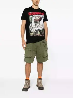 Dsquared2 Cigarette Jersey T-shirt - Black