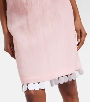 Plan C Sequined Mini Skirt
