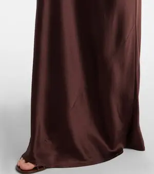Staud Juanita Satin Gown