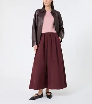Max Mara Silk-cotton Knitted Top