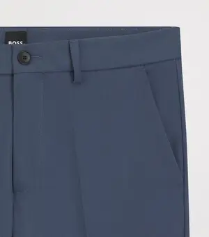 BOSS Cotton-blend Slim Trousers