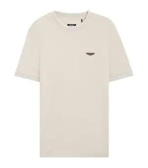 BOSS X Aston Martin Cotton-wool T-shirt - White