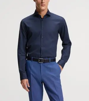 BOSS Cotton Polka-dot Shirt