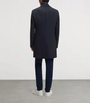 BOSS Cotton-blend Padded-liner Coat