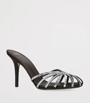 ALEVI MILANO Emily Xtal Embellished Stiletto Sandals