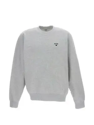 ARTE ANTWERP Embroidered-logo Sweatshirt - Grey