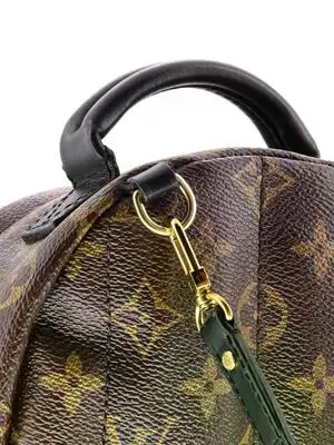 LOUIS VUITTON Palm Springs Monogram Canvas Mini Backpack - Brown