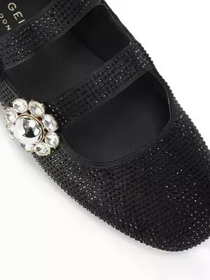 Kurt Geiger Embellished Gladiator Ballet Flats