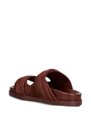 Patrizia Pepe Strappy Sandals With Logo Detail