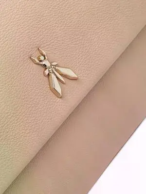 Patrizia Pepe Logo Chain Shoulder Bag