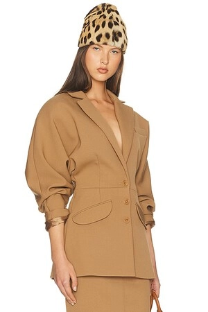 HELSA Vintage Dolman Blazer - Camel