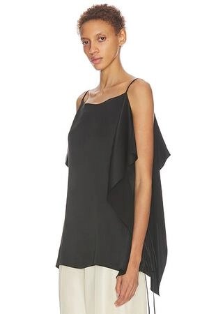 THE ROW Koray Sleeveless Silk Top
