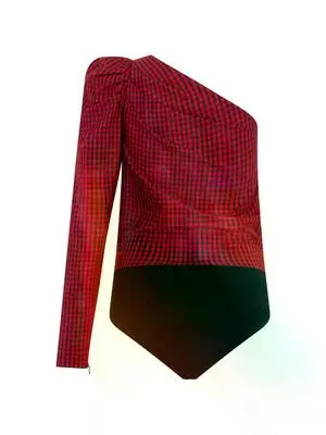 Red Valentino One-shoulder Bodysuit