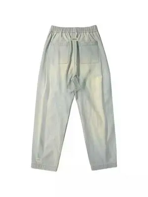 A PAPER KID Distressed Jeans