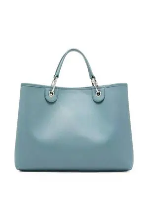 Emporio Armani Medium Myea Tote Bag - Blue