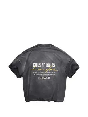 REPRESENT Guns N' Roses Cross Graphic T-shirt