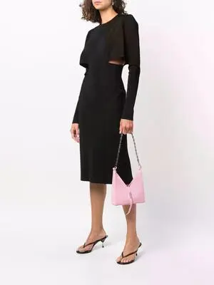 Givenchy Mini Cut Out Shoulder Bag - Pink