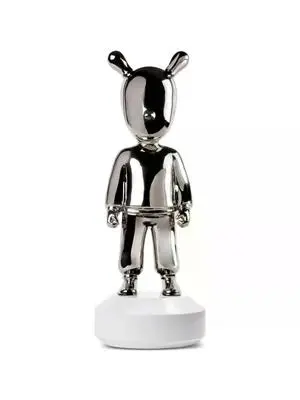 LLADRO Big The Guest Figurine - Silver