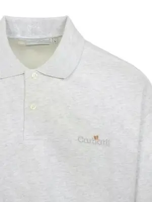 Carhartt Work In Progress Label Polo Shirt - Grey