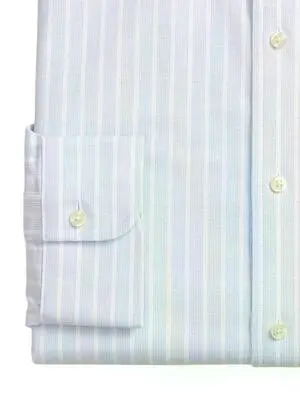 Brooks Brothers Button-down Striped Shirt - Blue
